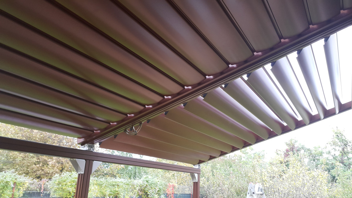 JVS – Wintergardens – Pergole cu lamele mobile din aluminiu
